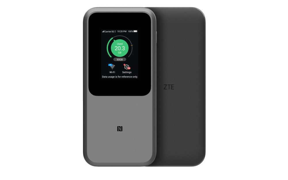 ZTE MU5120 MiFi Pebble 5G 4G WiFi 6 10000mAh Battery with Fast Charge ...
